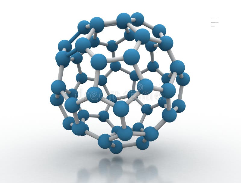 Large Molecule stock illustration. Illustration of scientific - 1766608