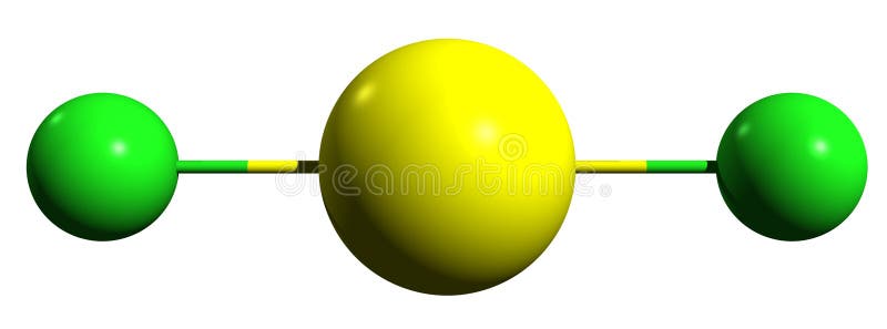 3D Image of Calcium Cyanamide Skeletal Formula Stock Illustration ...