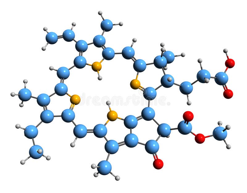 3D Image of Phytol Skeletal Formula Stock Illustration - Illustration ...