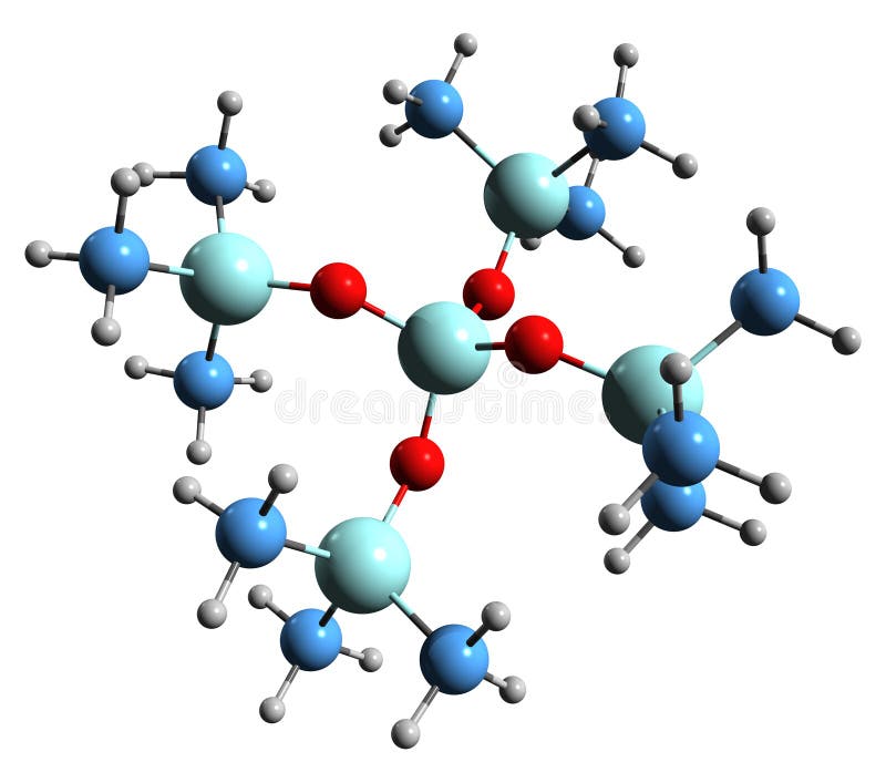 Silicon Dioxide Structure Chemistry Stock Illustrations – 12 Silicon ...
