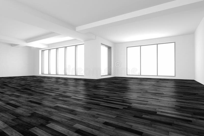 3d Innen, leerer Raum stock abbildung. Illustration von erneuerung ...