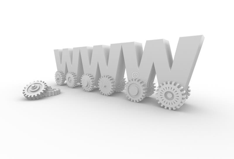 The Internet Symbol 3 stock illustration. Illustration of info - 5830980