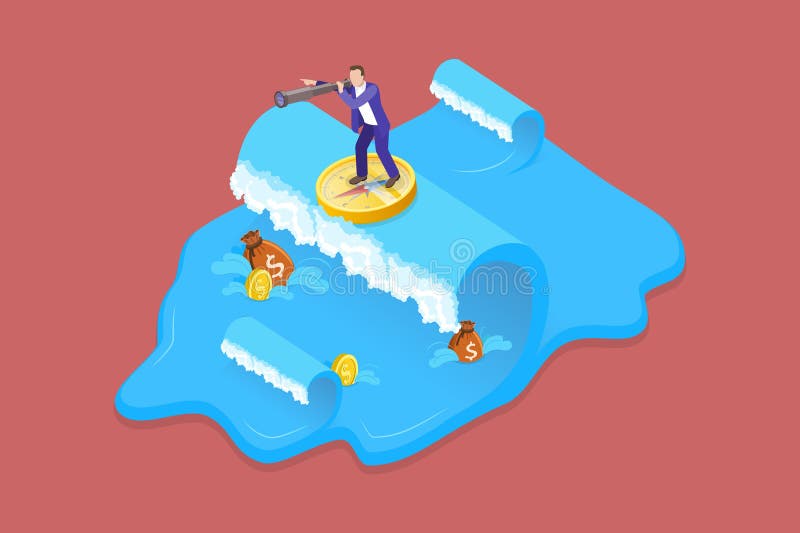 3D Isometric Flat Vector Illustration of Problem Solving Management ...