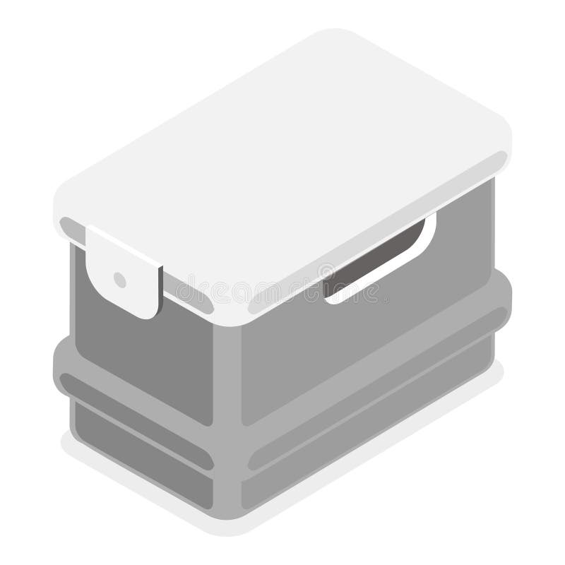 3D Isometric Flat Vector Set of Portable Refrigerators. Item 6 Stock ...