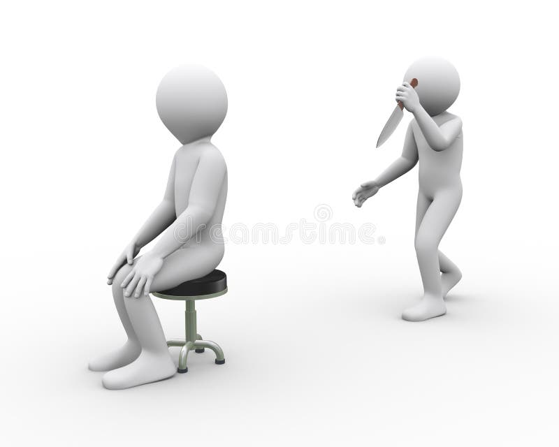 Man Stabbing Stock Illustrations – 125 Man Stabbing Stock Illustrations ...