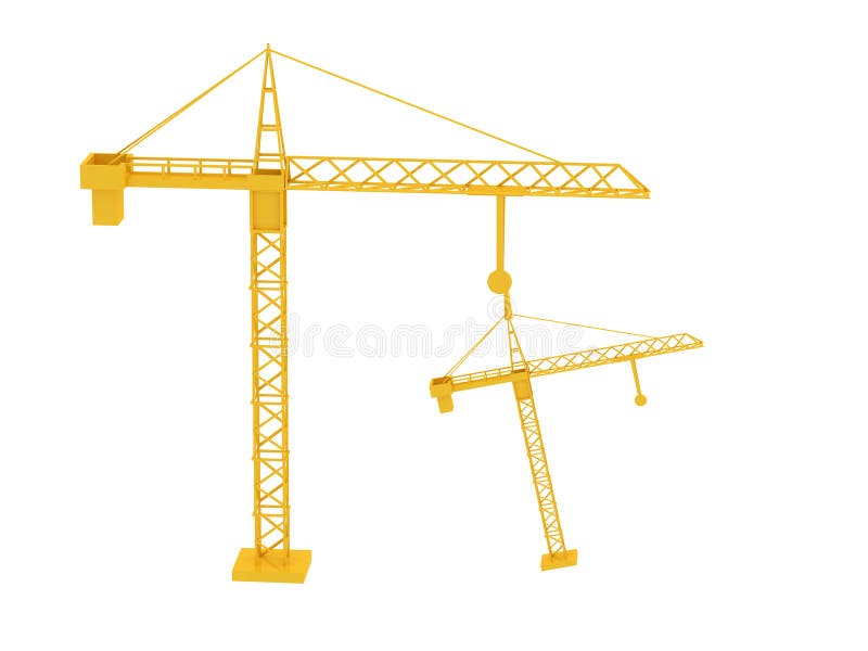 3d kraan stock illustratie. Illustratie bestaande uit zaken - 9125516