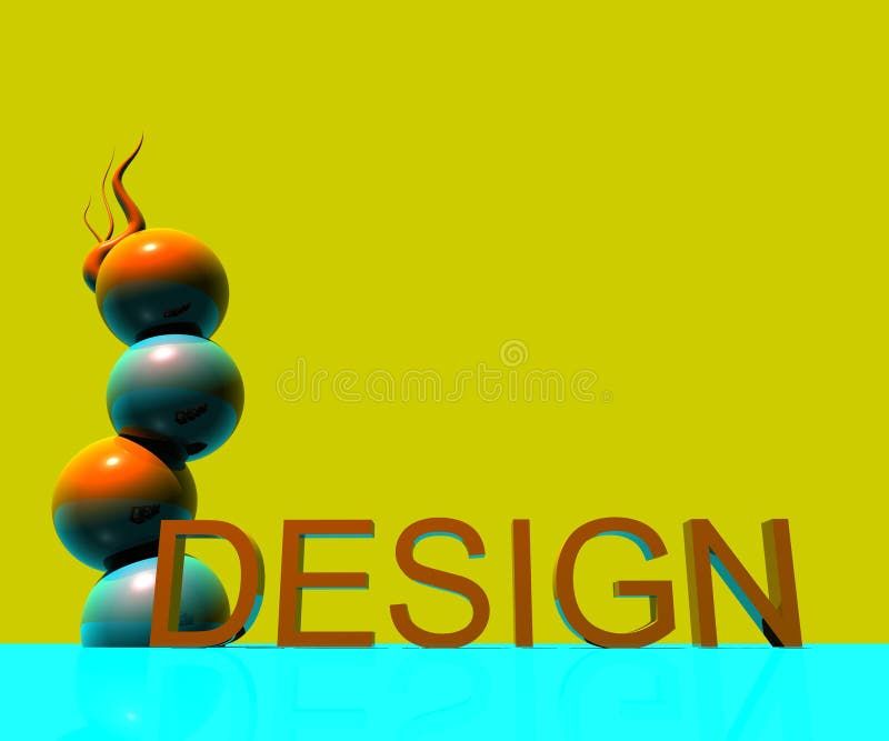 3D Logo Design stock illustration. Illustration of graphic - 5103891