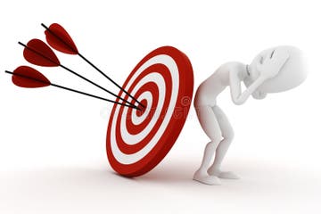 3d Man Target Stock Illustrations – 7,187 3d Man Target Stock ...