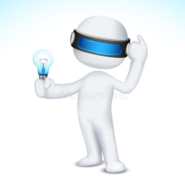 Thinking Man Bulb Stock Illustrations – 10,355 Thinking Man Bulb Stock ...