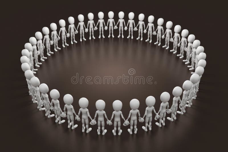 3d man team work stock illustration. Illustration of background - 27654318