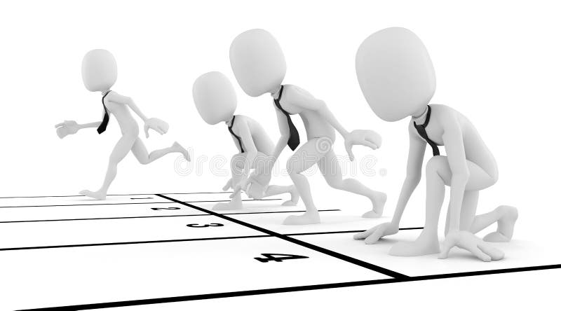 3d Man Competition Stock Illustrations – 14,198 3d Man Competition ...