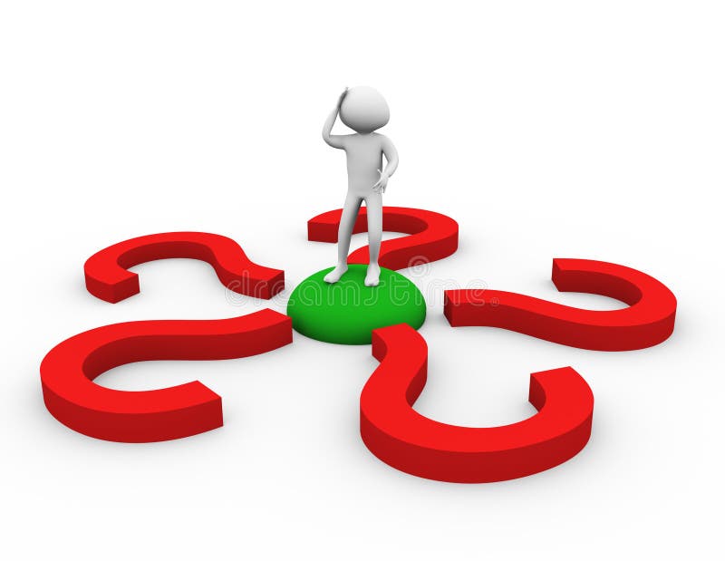 Stick Figure Confused Stock Illustrations – 536 Stick Figure Confused ...