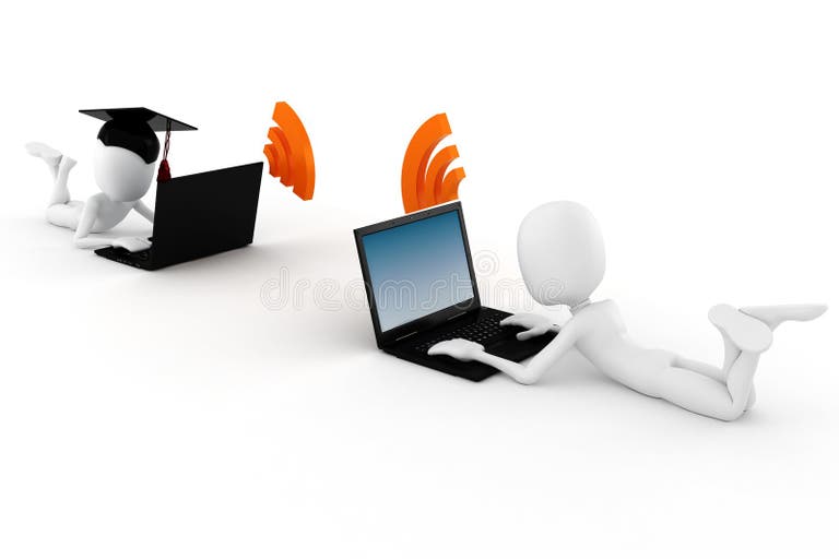 White 3d Man Learning Stock Illustrations – 4,908 White 3d Man Learning ...