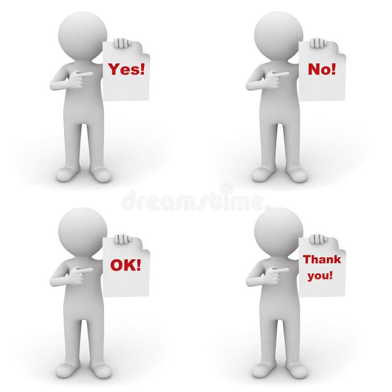 3d Man Thank You Stock Illustrations – 98 3d Man Thank You Stock ...