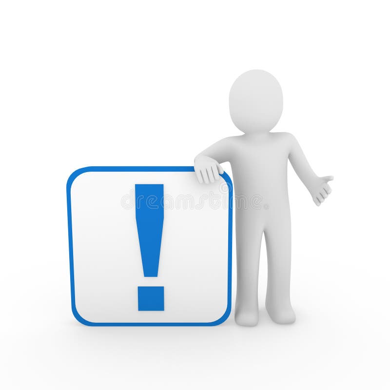 Exclamation mark stock illustration. Illustration of mark - 6906263