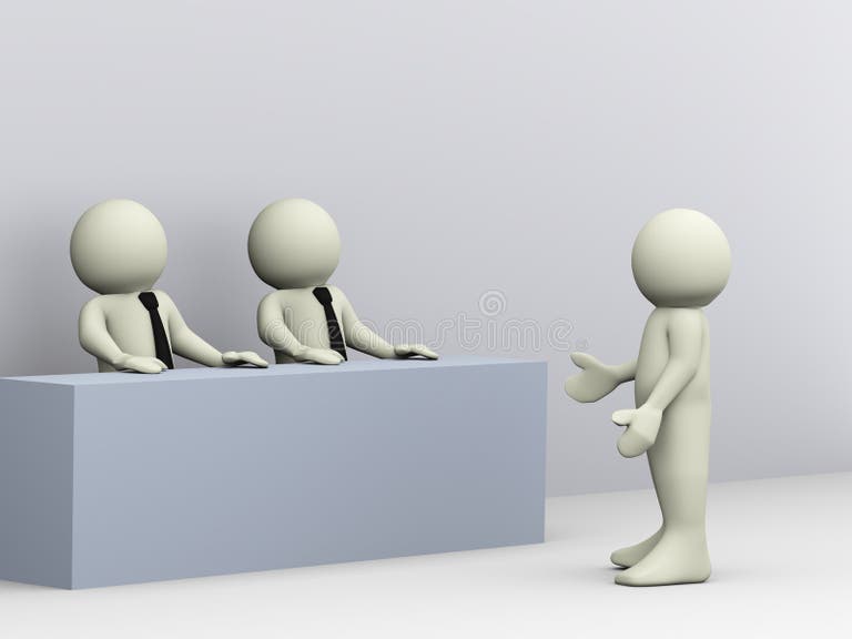 3d People Job Interview Stock Illustrations – 2,304 3d People Job ...