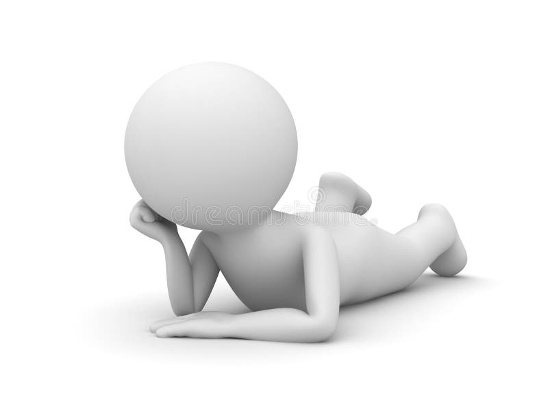 3d White People Thinking Stock Illustrations – 3,136 3d White People ...