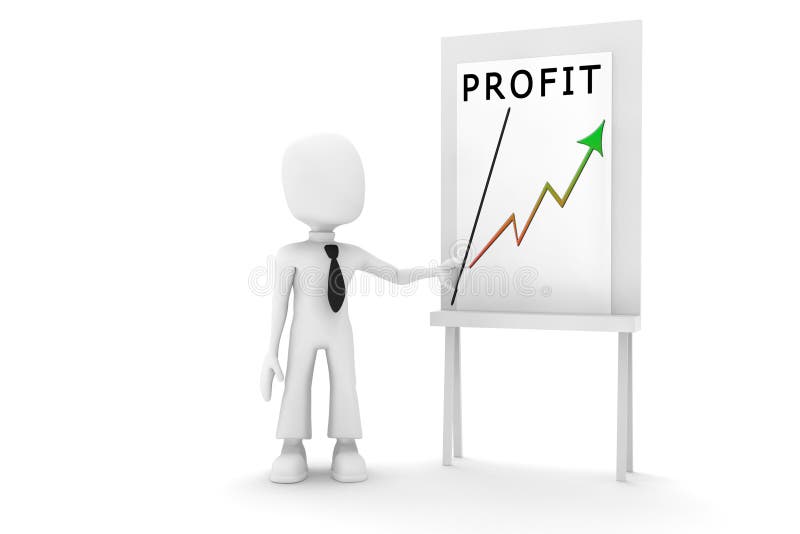 3d man - meeting stock illustration. Illustration of career - 12335786