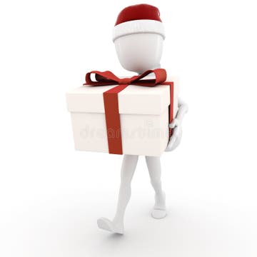 3d Man Gift Box Stock Illustrations – 2,777 3d Man Gift Box Stock ...