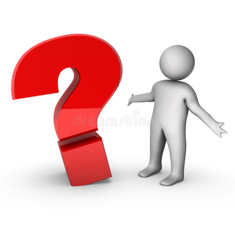 Open Book and a Question Mark Stock Illustration - Illustration of open ...