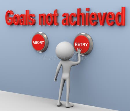 Goal Not Achieved Stock Illustrations – 14 Goal Not Achieved Stock ...