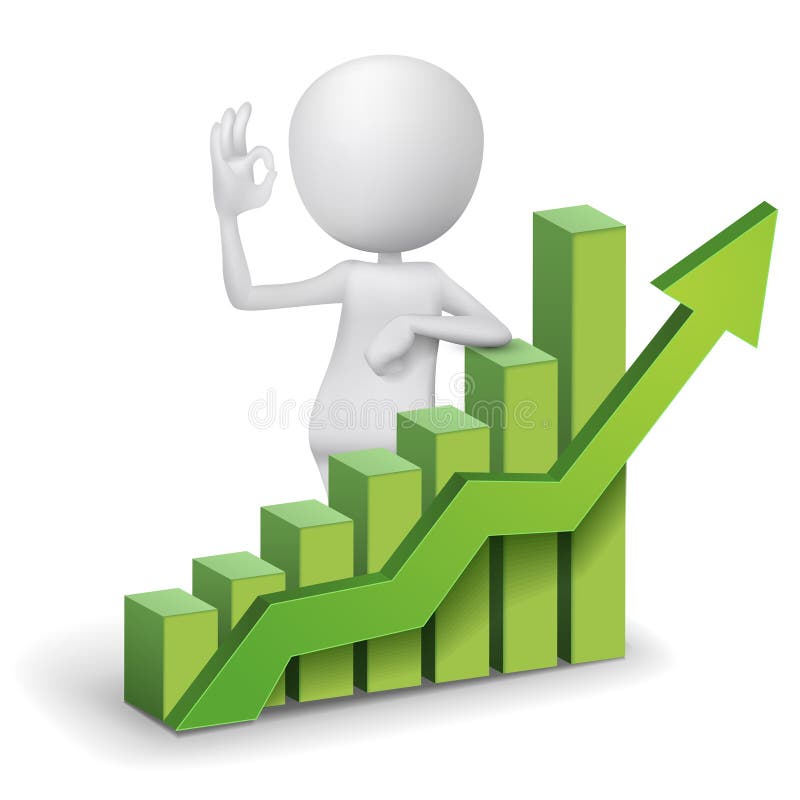 42+ 3d man graph Free Stock Photos - StockFreeImages