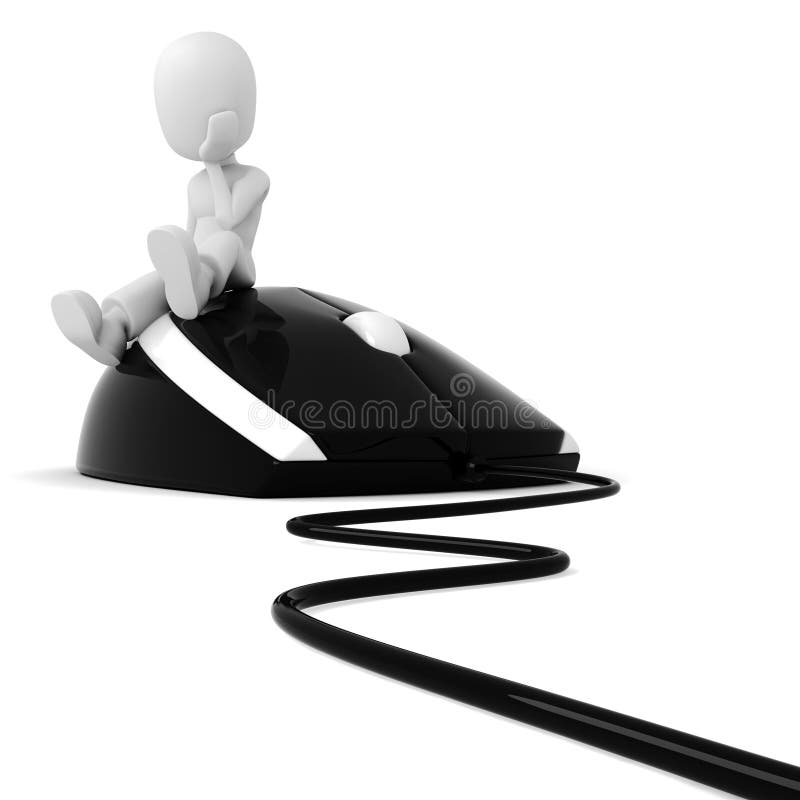 Black Computer Mouse Stock Illustrations – 39,784 Black Computer Mouse ...