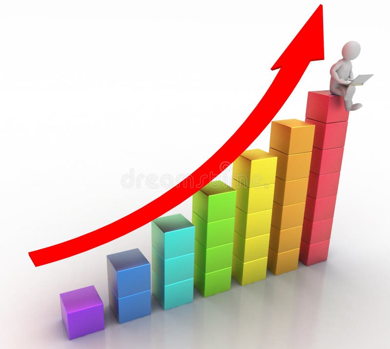 42+ 3d man graph Free Stock Photos - StockFreeImages