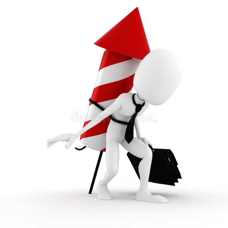 3d Man Start Concept Stock Illustrations – 2,281 3d Man Start Concept ...