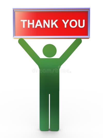 3d Man Thank You Stock Illustrations – 98 3d Man Thank You Stock ...