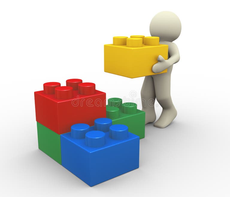 3d Man Build Stock Illustrations – 5,673 3d Man Build Stock ...