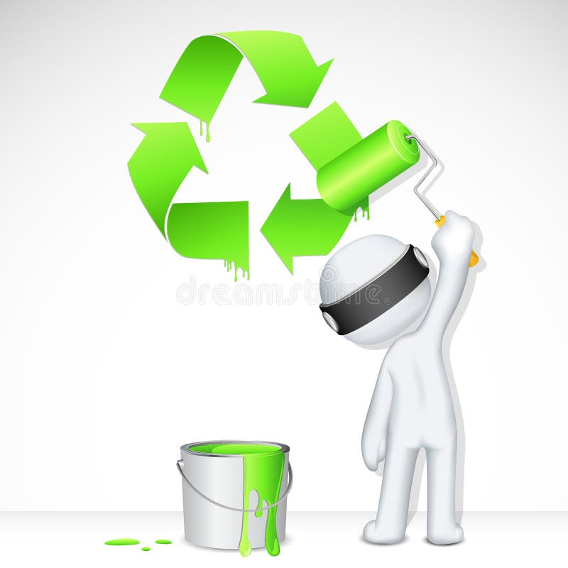 Recycle Man Icon