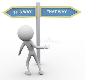 Choosing Way Stock Illustrations – 5,731 Choosing Way Stock ...