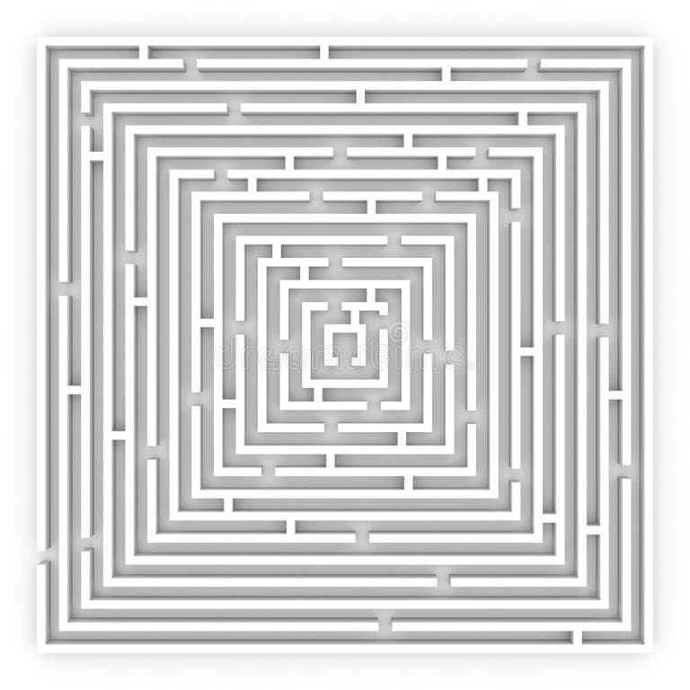 Maze Top View Stock Illustrations – 1,399 Maze Top View Stock ...