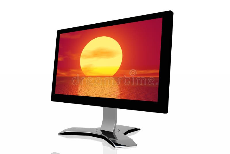 Computer Golden Monitor Stock Illustrations – 5,941 Computer Golden ...