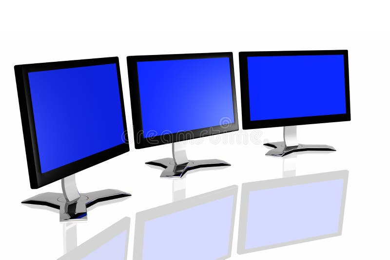 Monitor banners stock vector. Illustration of circle, energy - 9497155