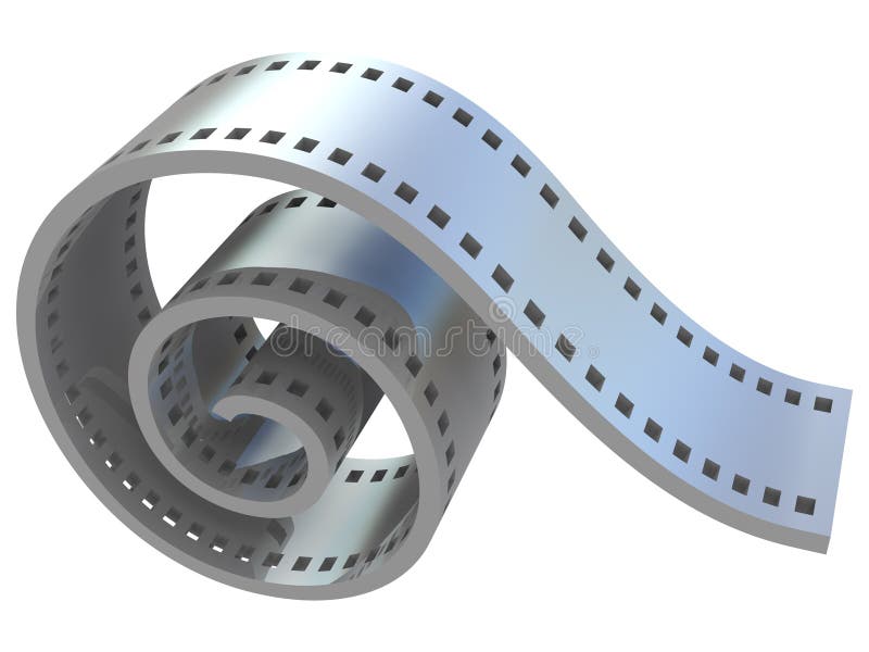 3d movie stock illustration. Illustration of render, frame - 17642418