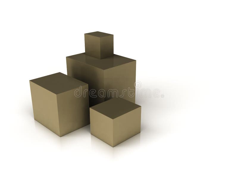 3d puppet, carrying boxes stock illustration. Illustration of motion ...