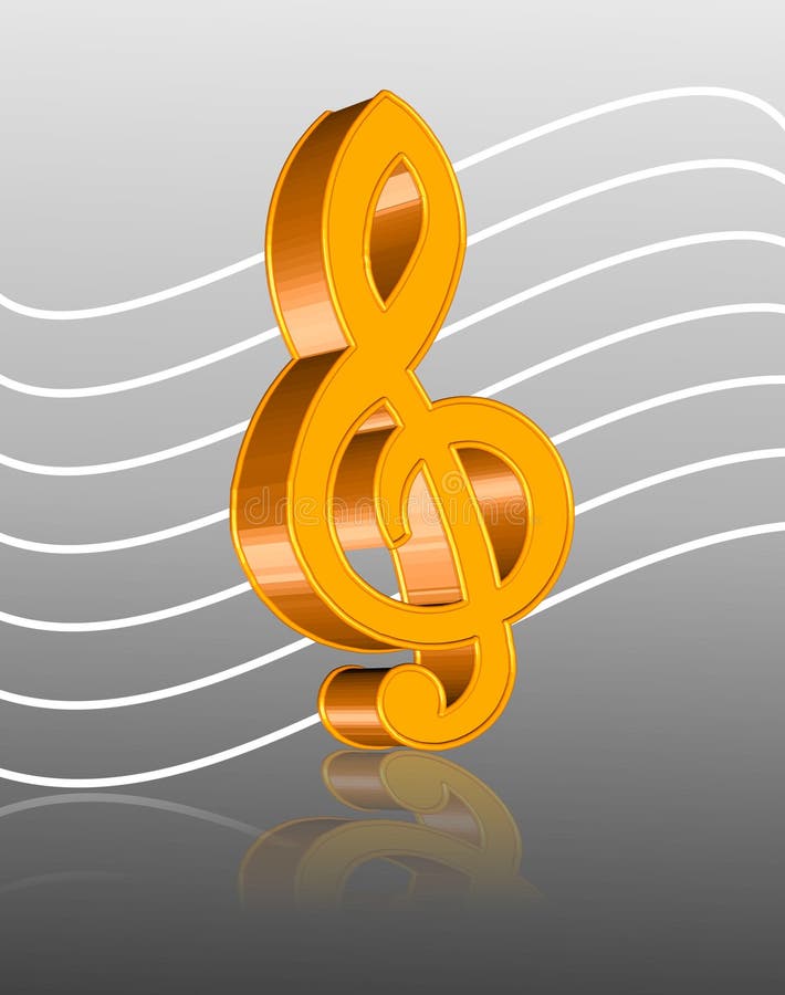 3d music icon stock illustration. Illustration of icon - 12690674