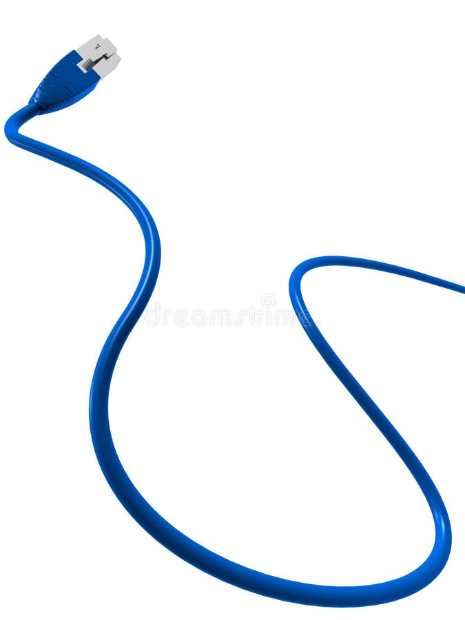 Network cable stock illustration. Illustration of ethernet - 27487517