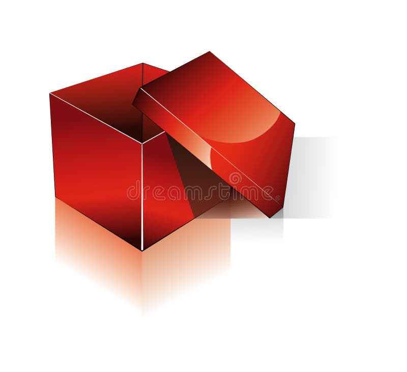 High stand box diecut stock vector. Illustration of dieline - 23876853