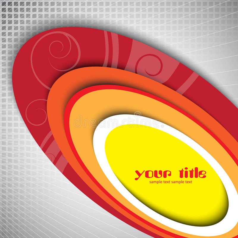 3d ovaal ontwerp vector illustratie. Illustration of ontwerp - 29026123