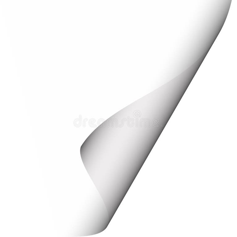 Page Curl Isolated Sheet Texture Stock Illustrations – 1,780 Page Curl ...