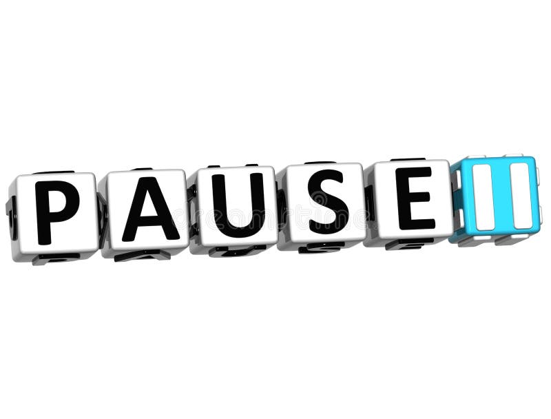 Pause Text Stock Illustrations – 3,430 Pause Text Stock Illustrations ...