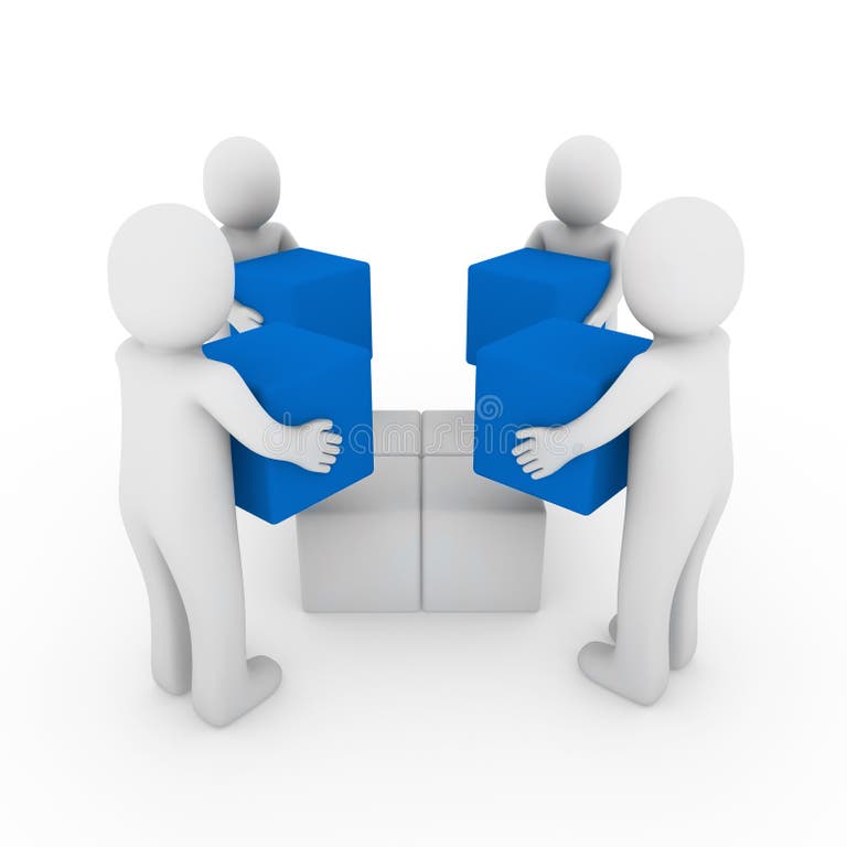 Team Building Blue Stock Illustrations – 6,566 Team Building Blue Stock ...