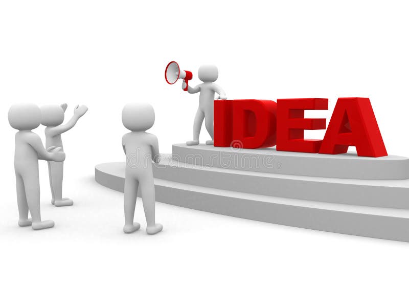 3d People - Man, People and Word Welcome Stock Illustration ...