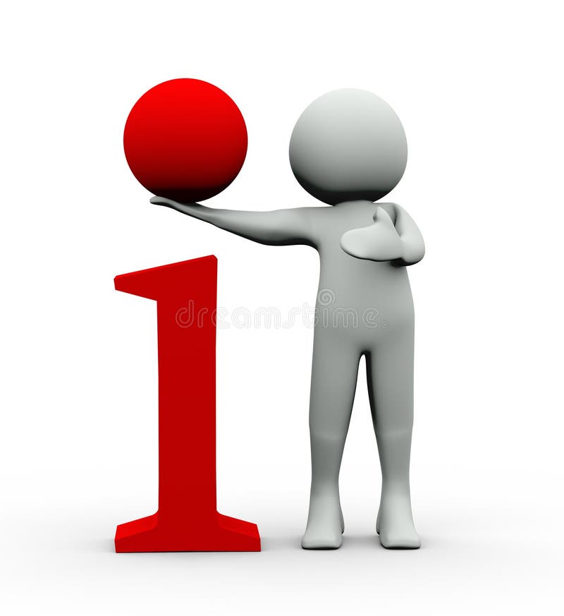 3d Small Person Standing Near To an Information Icon Stock Vector ...