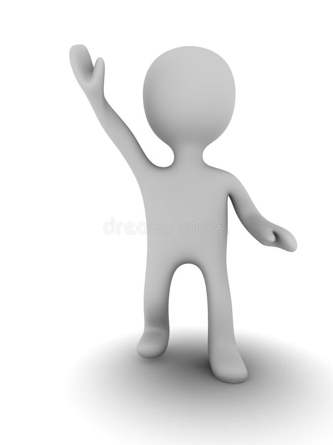 Salute pose icon figure stock illustration. Illustration of white - 9579526