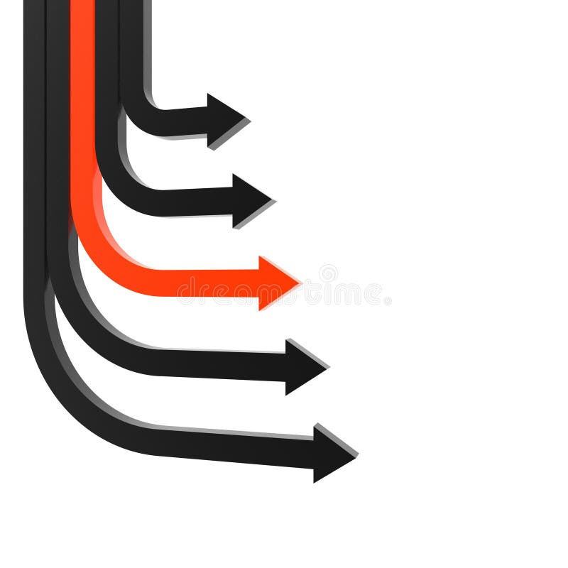 Pijlen vector illustratie. Illustration of symbool, apparaatje - 10426369