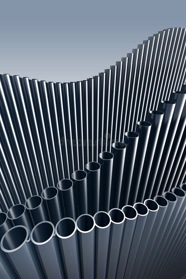 3d pipes stock illustration. Illustration of dimensional - 6748850